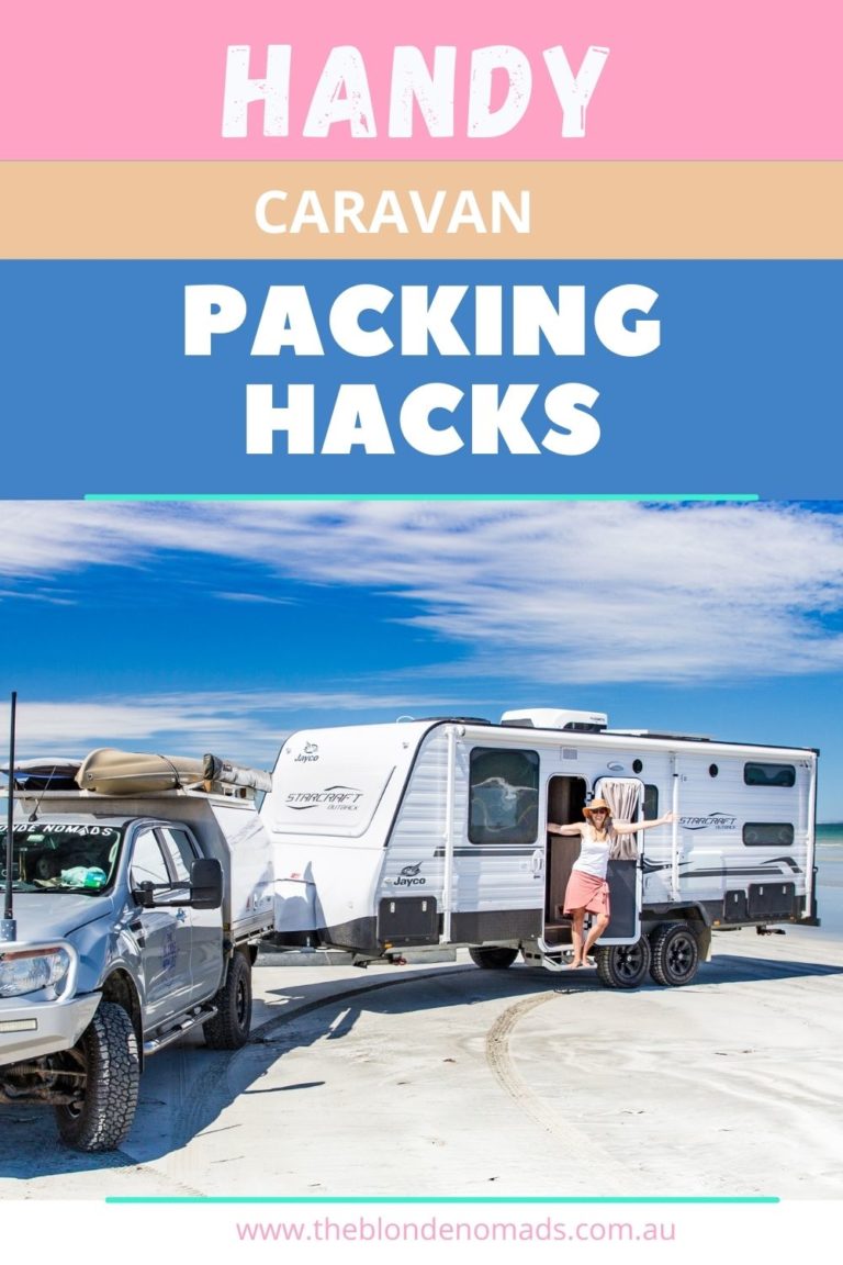 Handy Caravan Packing Hacks - The Blonde Nomads